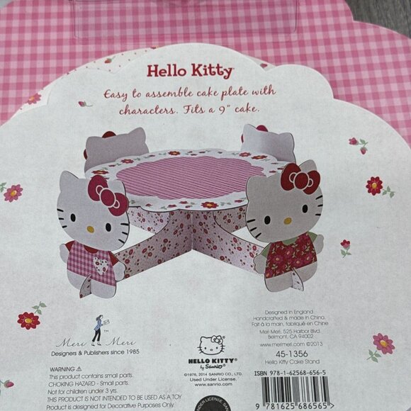 Hello Kitty | Other | New Hello Kitty Sanrio Pop Up Cake Stand Pinks Bb ...